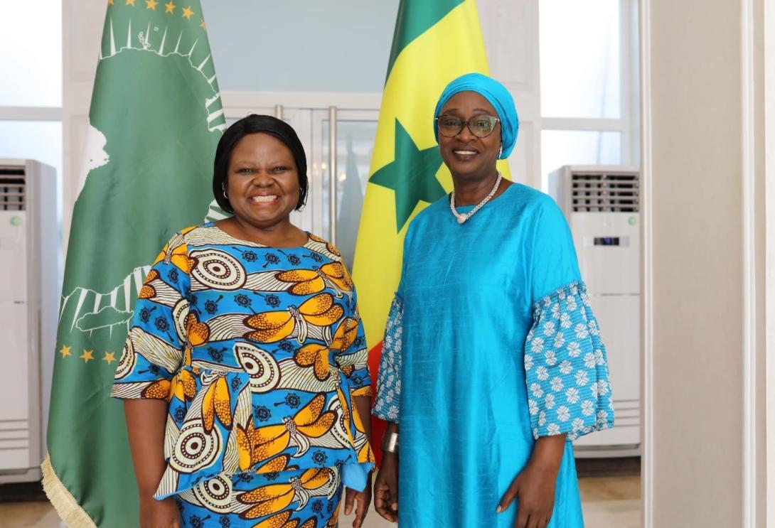 Audience du 16 Avril 2024 avec Son Excellence Mme Emma Henewah MENSAH ...